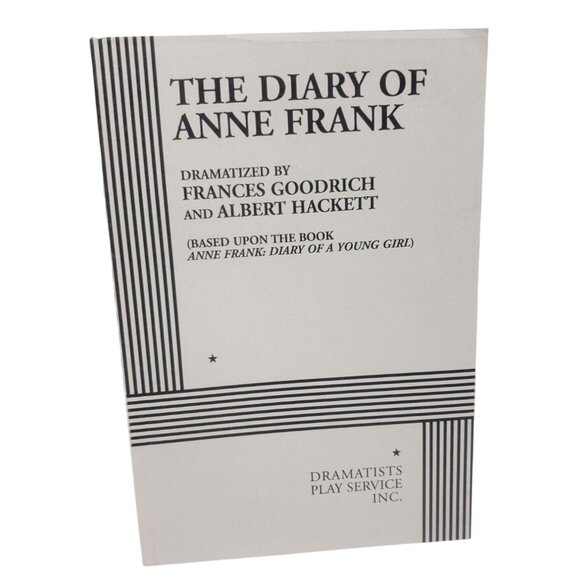 Dramatists Play Service, Inc. | Other | The Diary Of Anne Frank Script ...